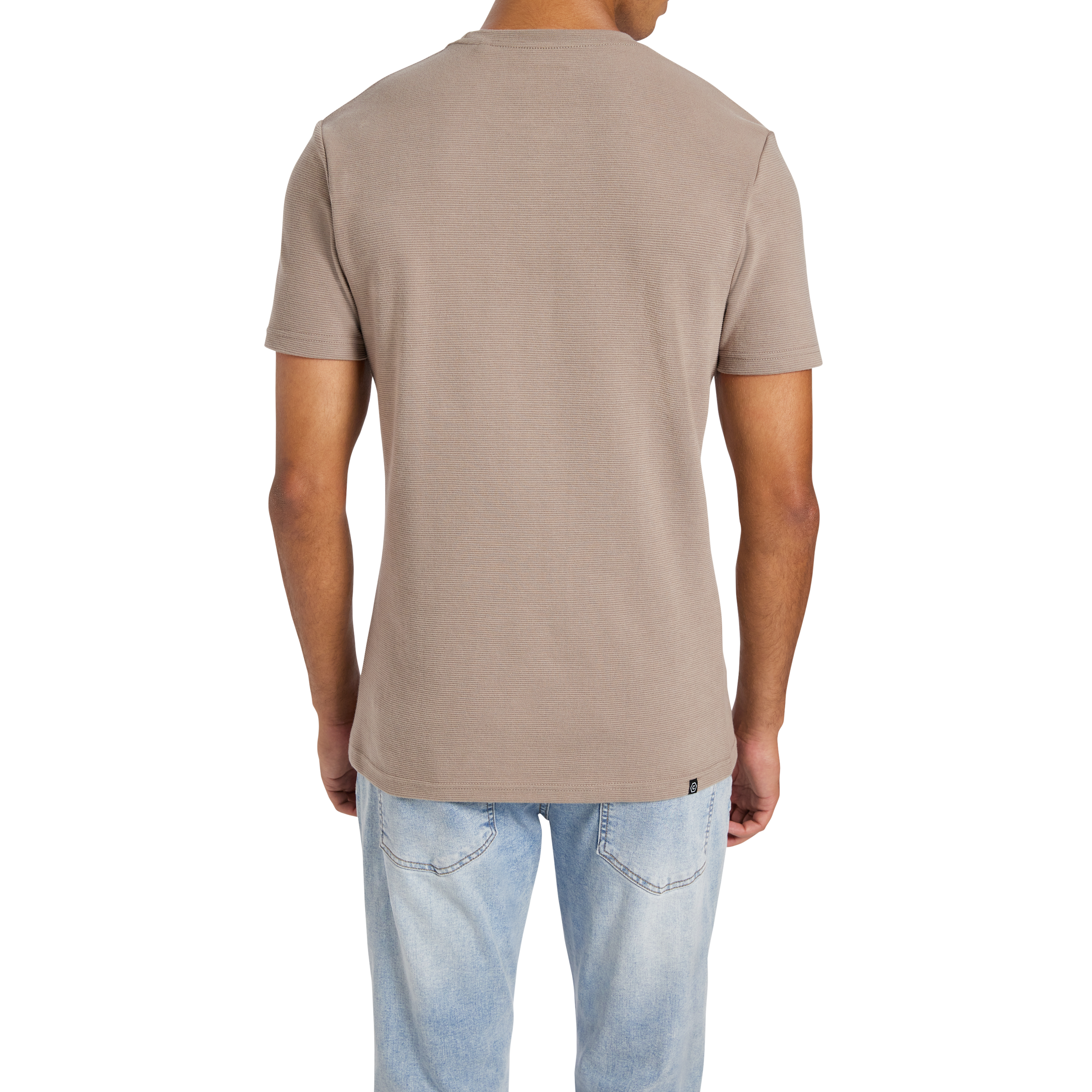 Light Brown Korey Crew Neck Tee | Men's Tops | Connor AU