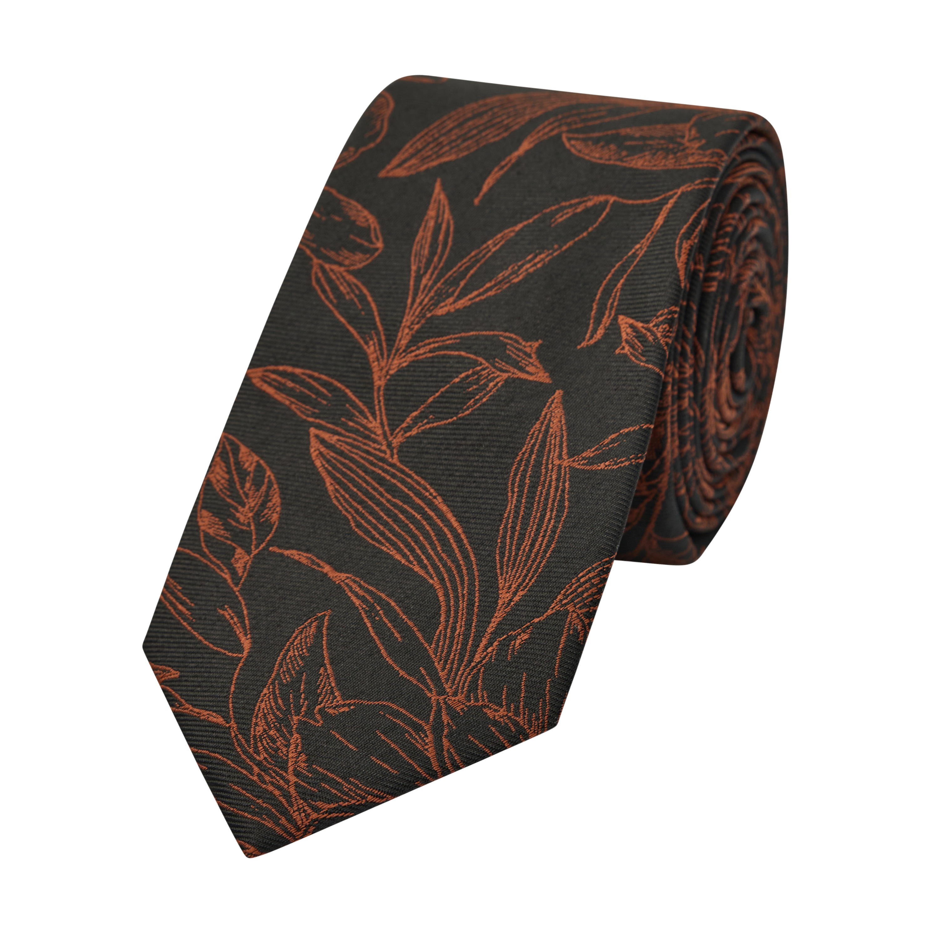 Navy Jacquard 6cm Tie | Men's Accessories | Connor AU