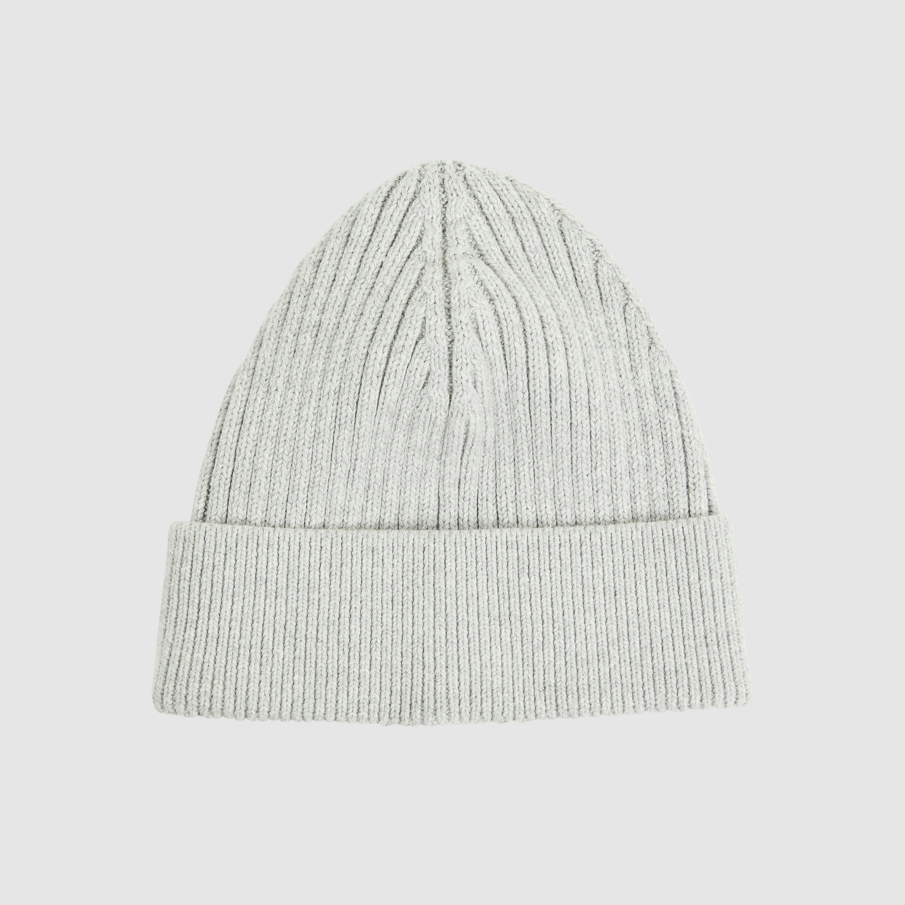 Light Grey York Cotton Beanie | Men's Accessories | Connor NZ