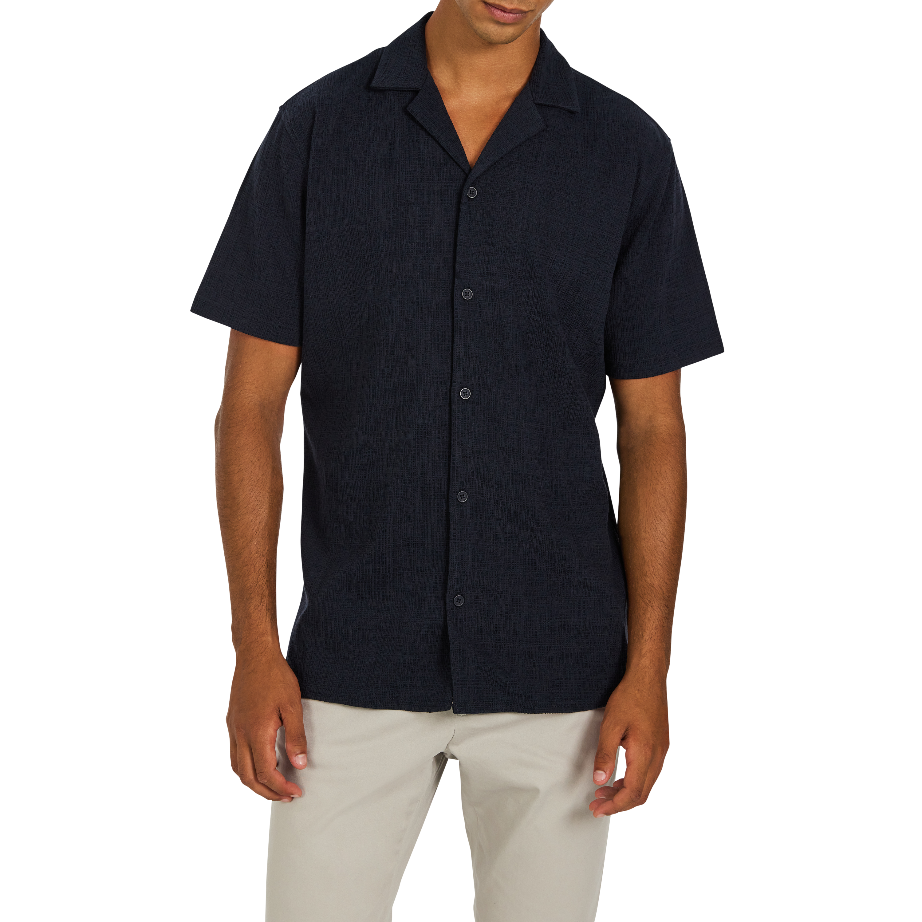 Textured Short Sleeve Shirts for Men | Summer Essentials at Connor Mens ...