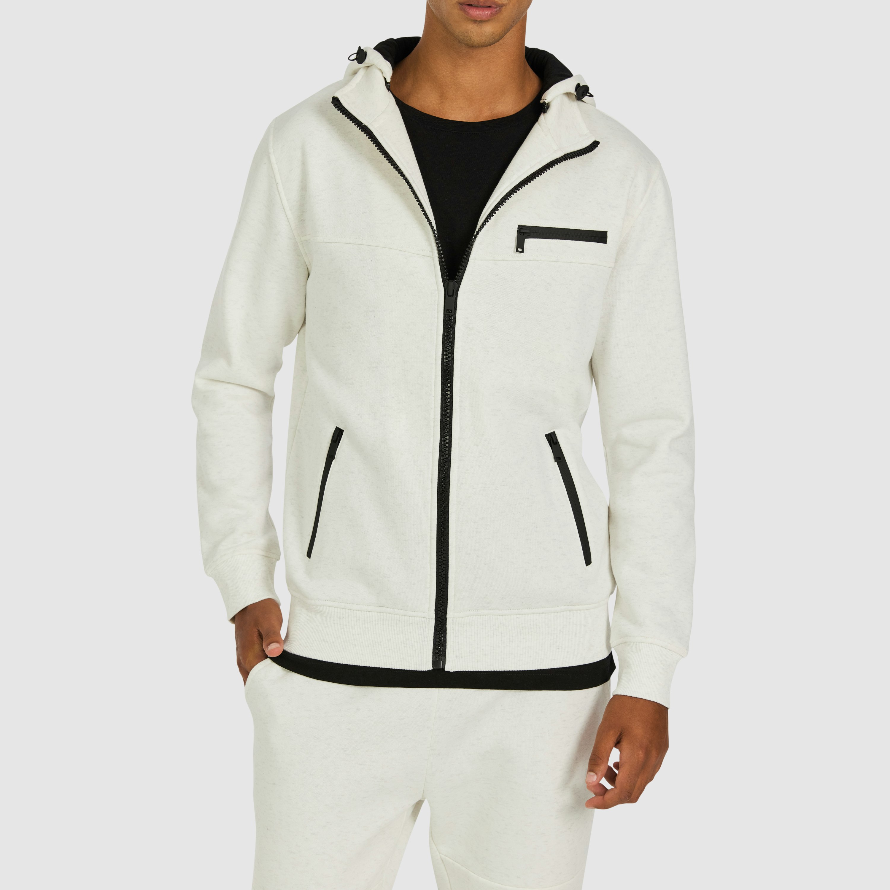 Ice Radius Zip Through Sweat | Men's Tops | Connor AU